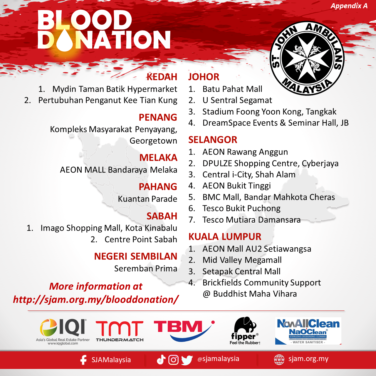 SJAM COVID19 Initiatives – Summary Update – St. John Ambulance of Malaysia